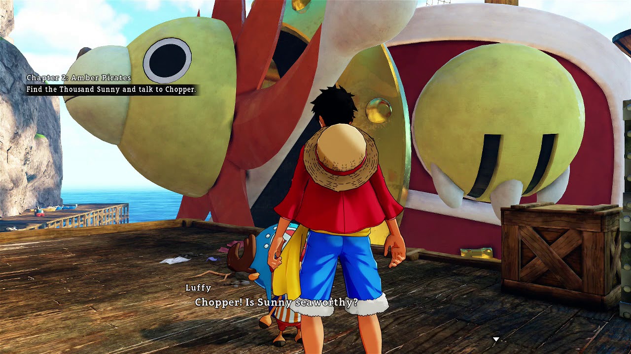 One Piece World Seeker - Chapter 2 Amber Pirates - Free Roam in Amber ...