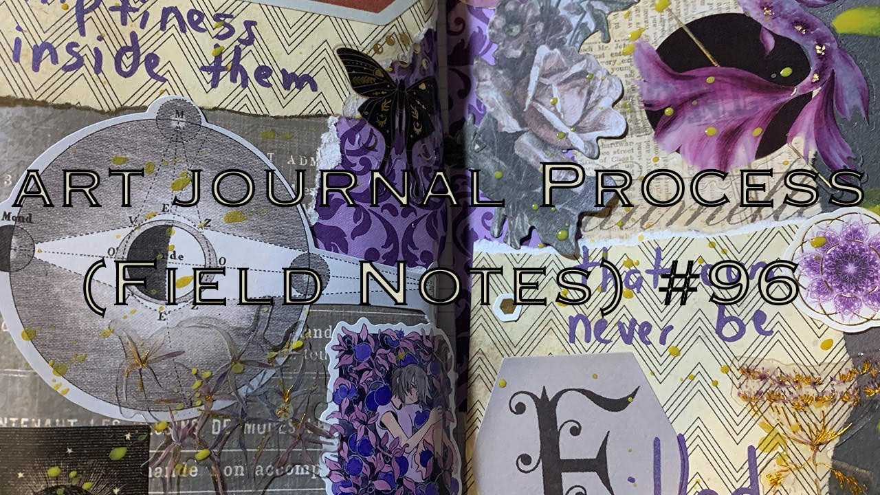 On A Roll Finishing Journals! Art Journaling #96 - YouTube