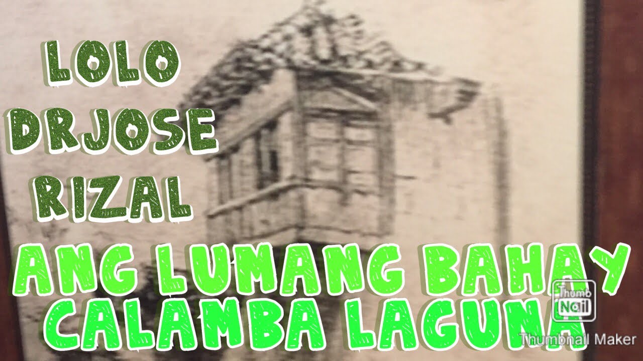 #THEMANSION #LUMANGBAHAY #LUMANGSIMBHAN #DRJOSERIZAL ANG LUMANG BAHAY ...