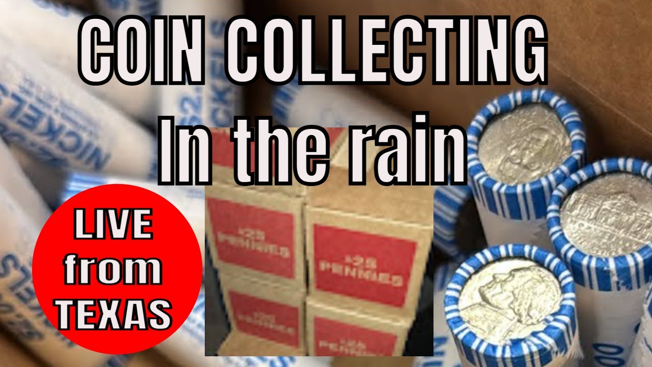 Texas heavy rain coin collecting Las Vegas COIN HUNTER is live! - YouTube