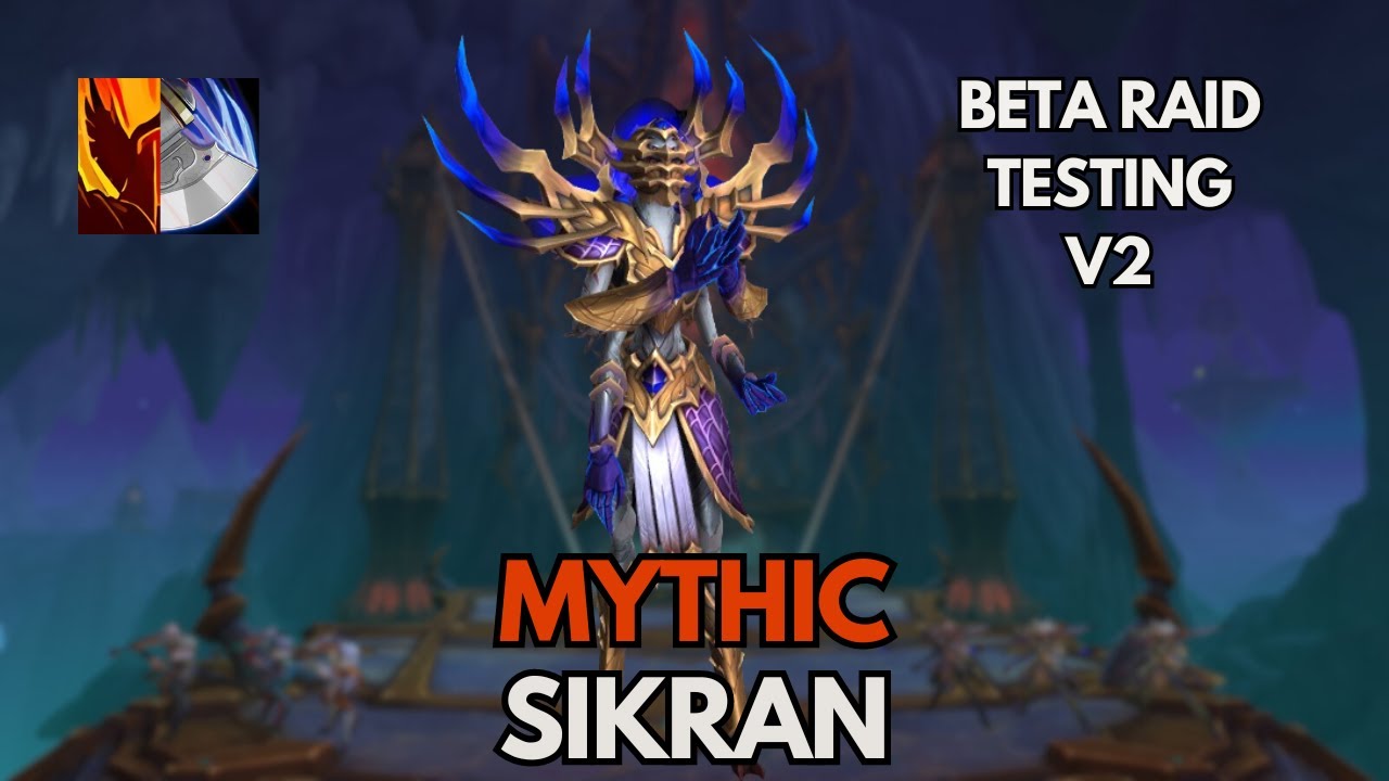 Mythic sikran (V2) || Nerub-ar Palace || Fury / Arms Warrior POV || The ...
