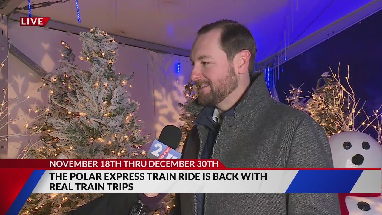 Polar Express train ride returns with real train trips - YouTube