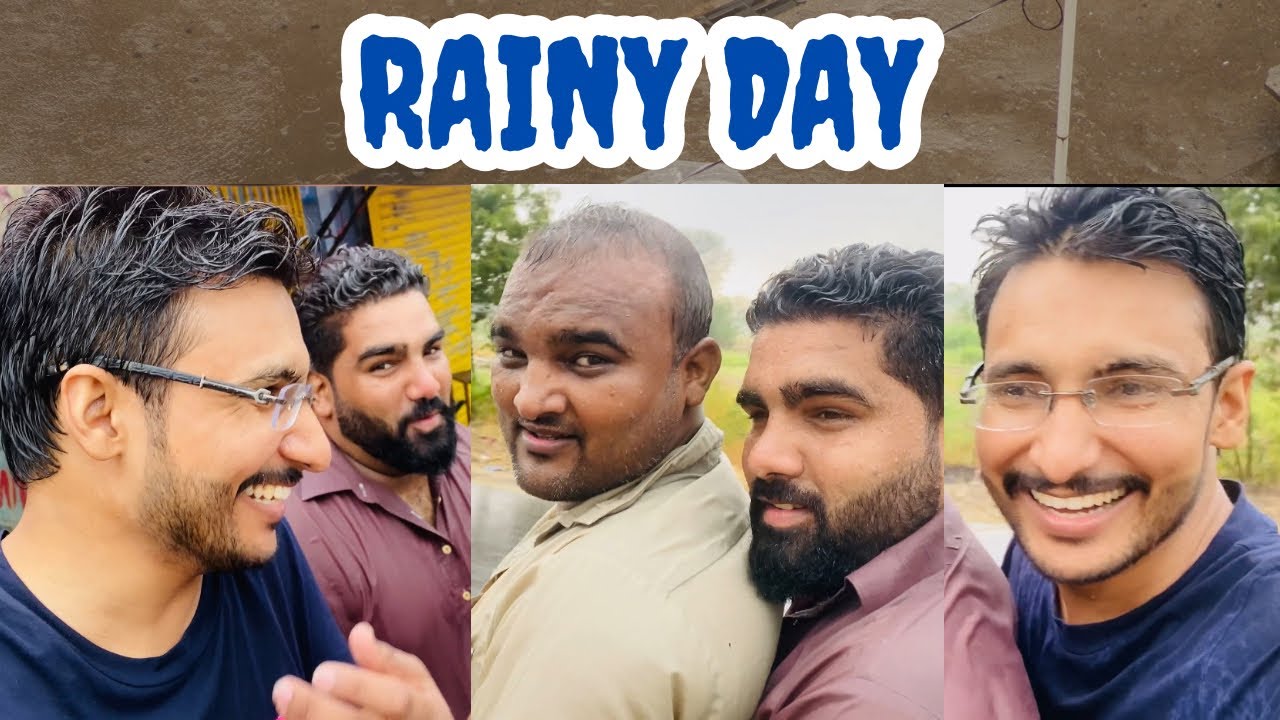 Barish ma Nahatay huway | Most Funny Vlog | Enjoy Weather 🌦️ | Bike ...