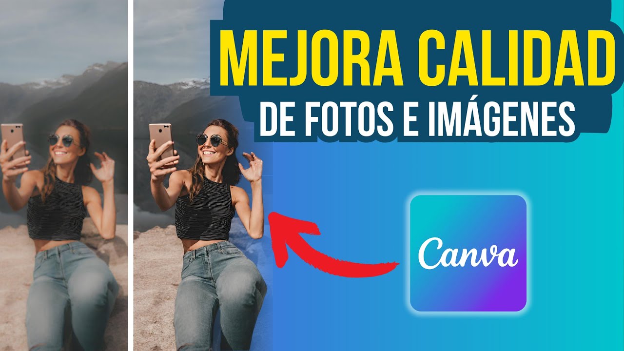 Cómo Aumentar La Resolución De Cualquier Imagen Canva Youtube