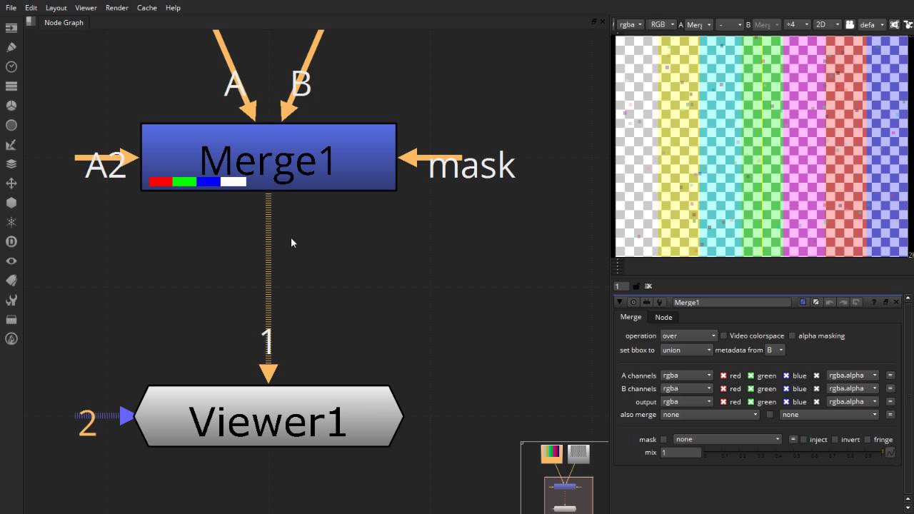 Nuke [02.00] - Blending Images - YouTube