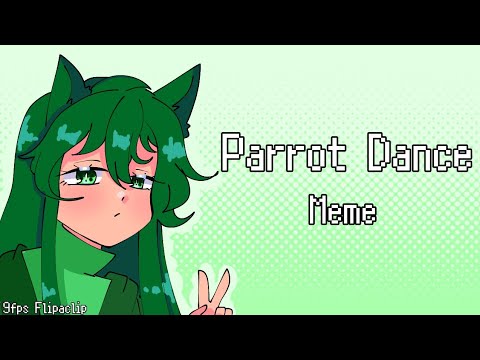 Parrot Dance meme (old very very veryyy old animation) - YouTube