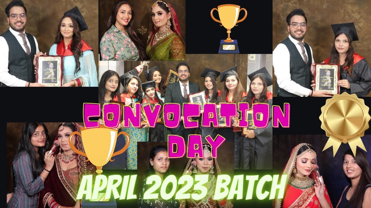 PROFESSIONAL MAKEUP COURSE APRIL 2023 |ASSESSMENT DAY |CONVOCATION DAY ...