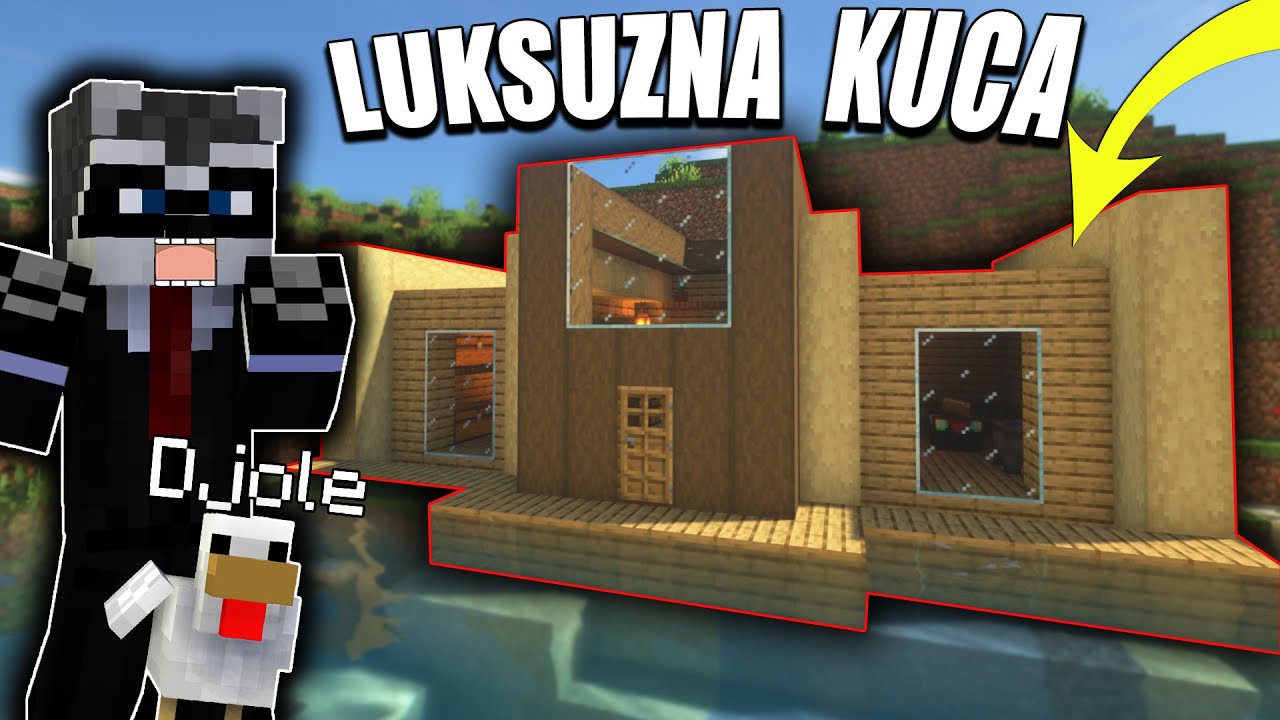 MOJA PRVA MODERNA KUCA NA SERVERU ! *PRELEPA KUCA* | MINECRAFT ...