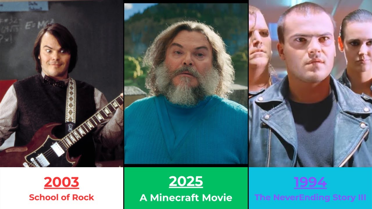 Jack Black Film Evolution (1992-2025) - YouTube