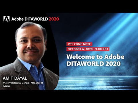 ADW20 – Day 1 – Welcome Note | Amit Dayal - YouTube