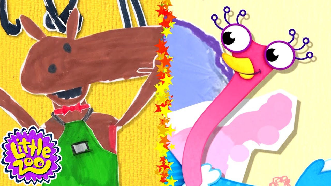 Let's Play Make Believe with Olive! | Olive the Ostrich | @LittleZooTV ...