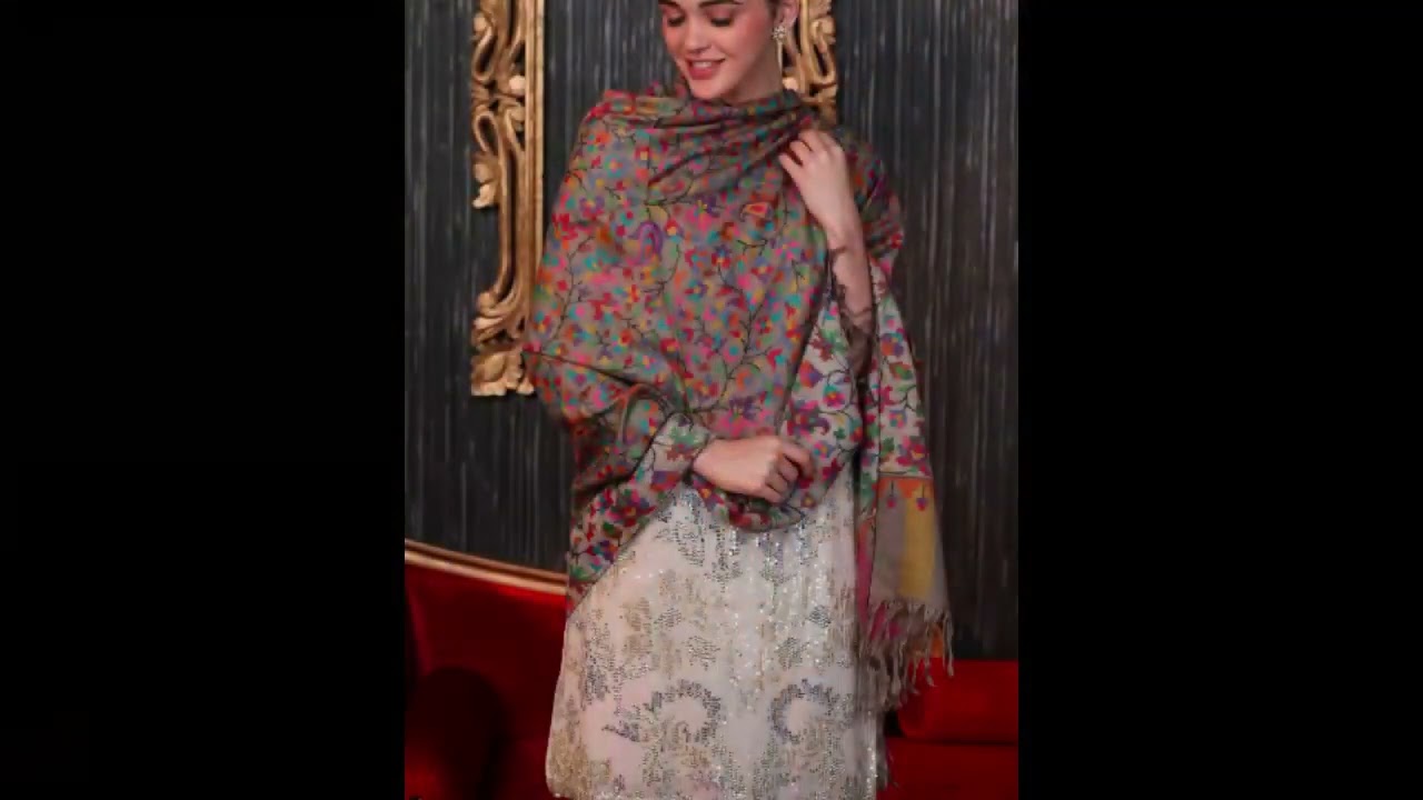 New winter Shawal design/Beautiful designs - YouTube