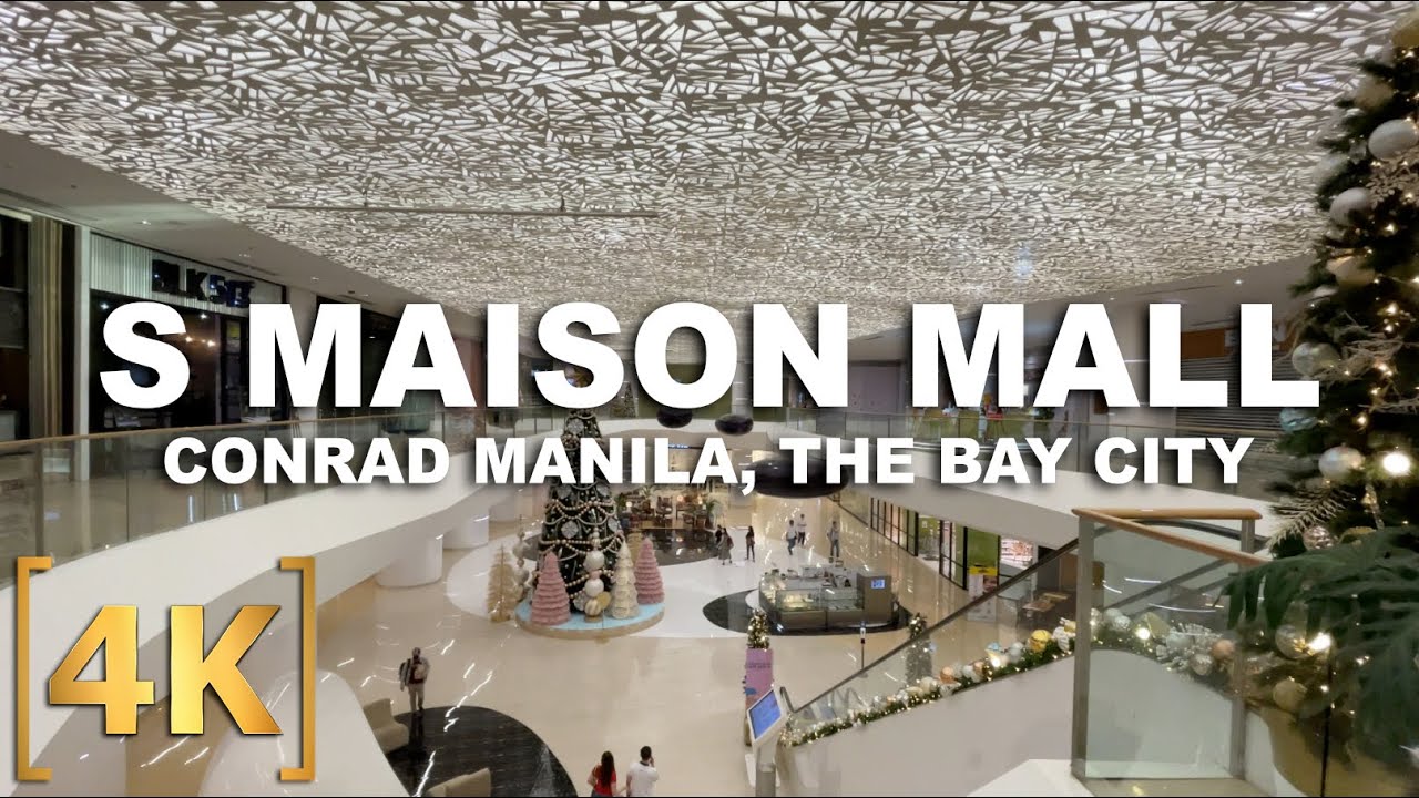 Pasay City's Most Luxurious Mall - S Maison at Conrad Manila | Walking ...