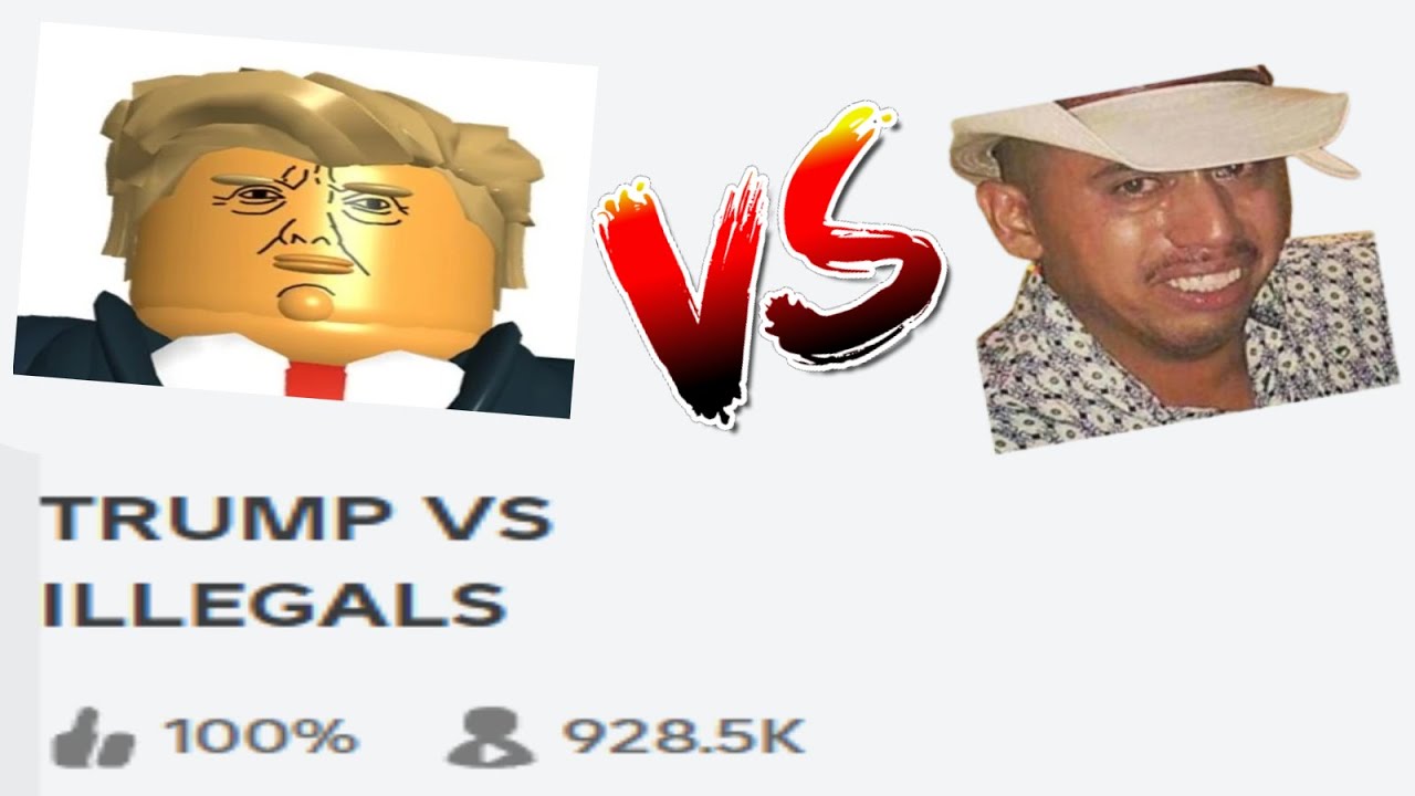 DONALD TRUMP ON ROBLOX - YouTube