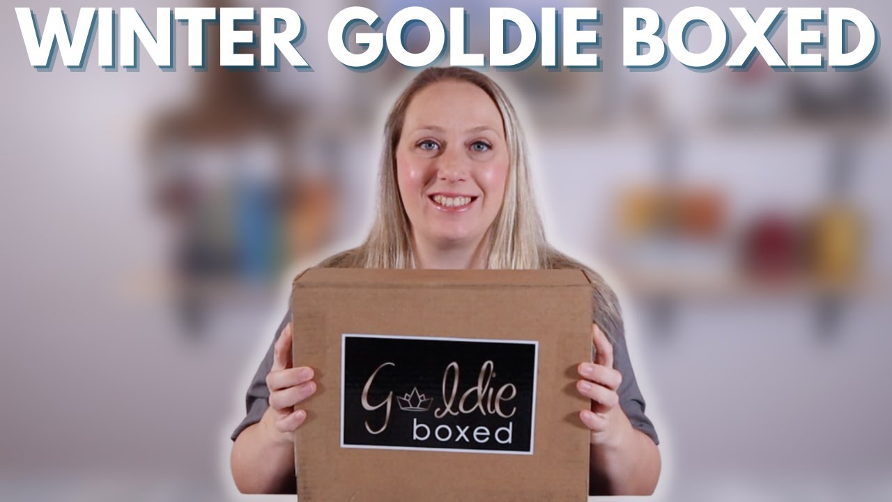 GOLDIE BOXED UNBOXING | Winter 2023 box | Completely Customizable ...