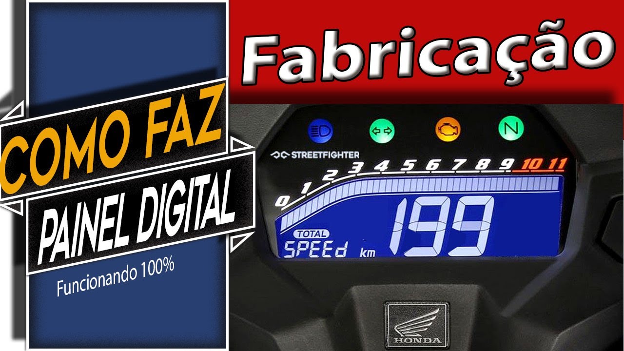 Manual do curioso, como funciona a fabricação de um painel de moto ...