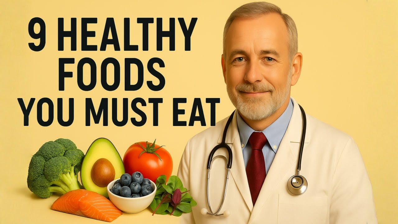 BEST 9 HEALTHY Foods you MUST Eat - YouTube