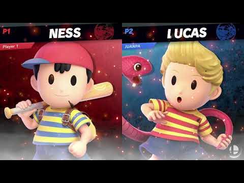 Super Smash Bros. Ultimate Ness vs Lucas Gameplay HD - YouTube