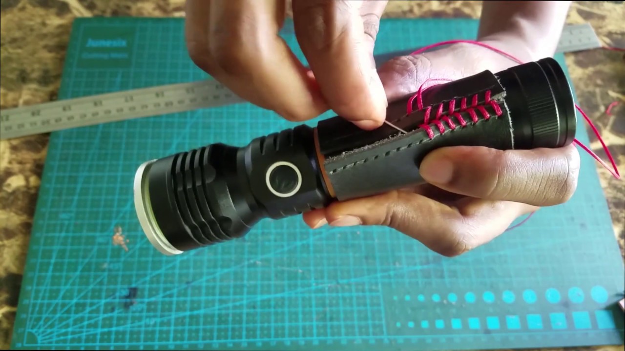 How To Baseball Stitch [Hand stitch] - YouTube