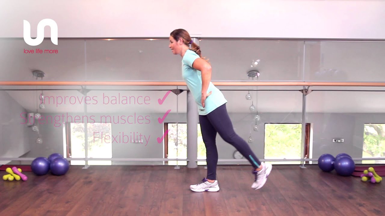 Workout of the Day - Single Leg Extension - Unislim - YouTube