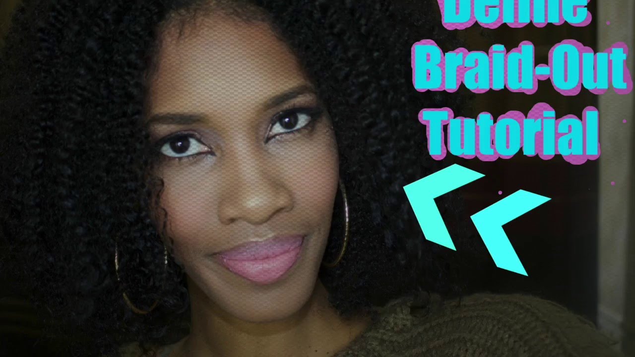 Best Braid-out Tutorial Ever (4c-4b hair) - YouTube