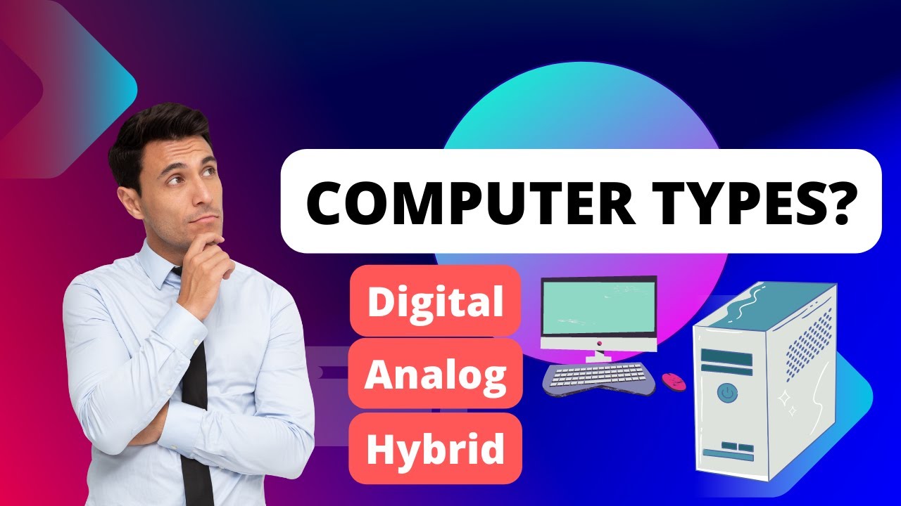 Lec.6 -ICT -Classification/Types of Computer in Hindi/Urdu #ict #dit # ...