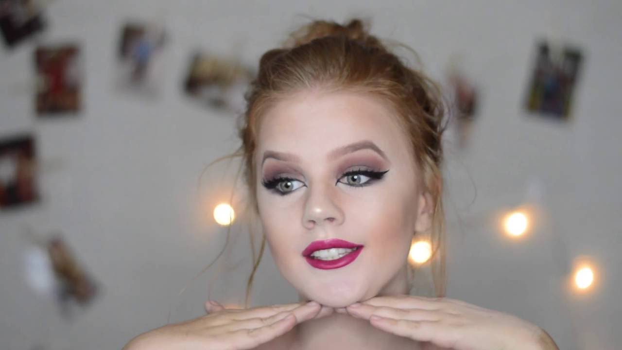 Halloween Vampire Makeup Tutorial - YouTube