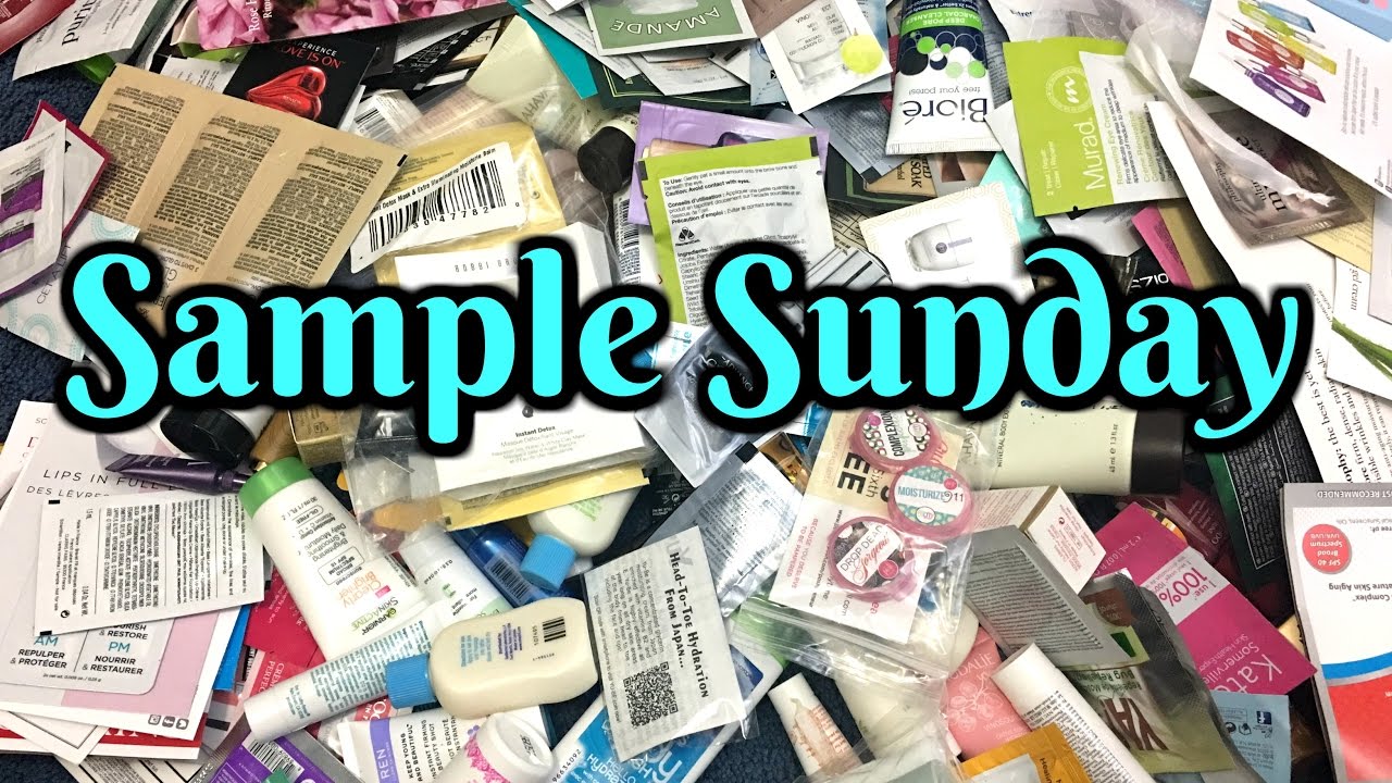 Sample Sunday ~ Reviews & New Picks - YouTube
