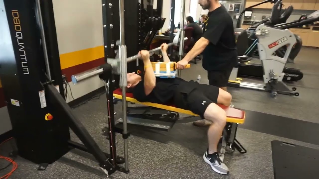 Bench Press 1080 2 Board Underhand Close Grip - YouTube