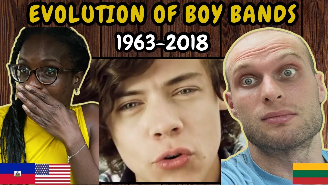 REACTION TO EVOLUTION OF BOY BANDS | 1963-2018 | FIRST TIME WATCHING ...