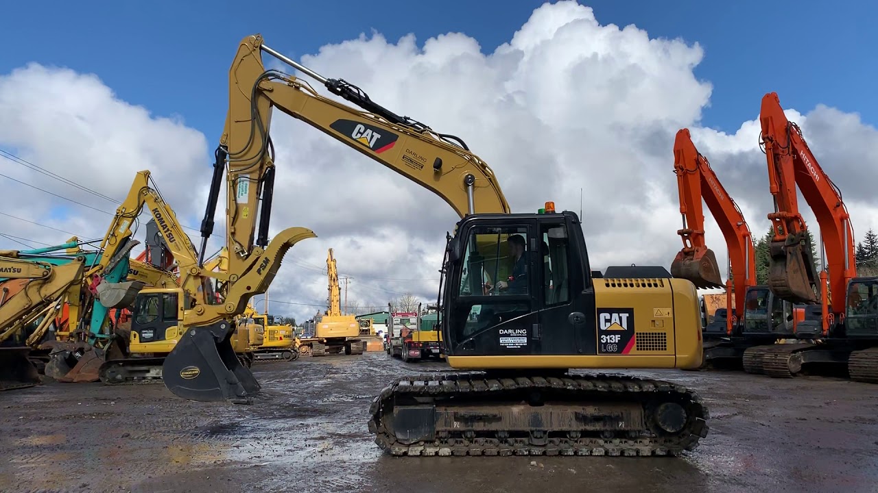 Cat 313F - YouTube