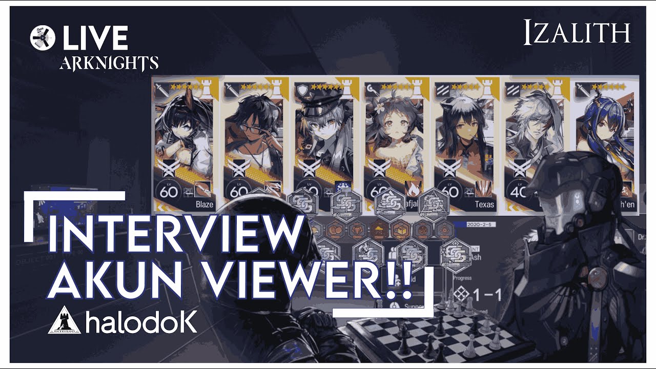 [🔴 Arknights] Review Akun Interaktif | "Halo, Dok!" Eps. 6 Part 1/2 ...