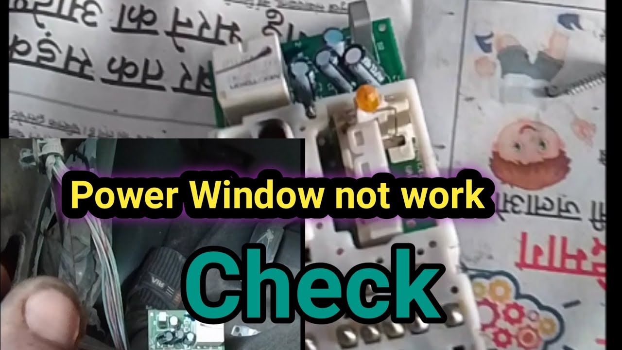 Power Window not working check//How to diagnostic power Window Switch ...