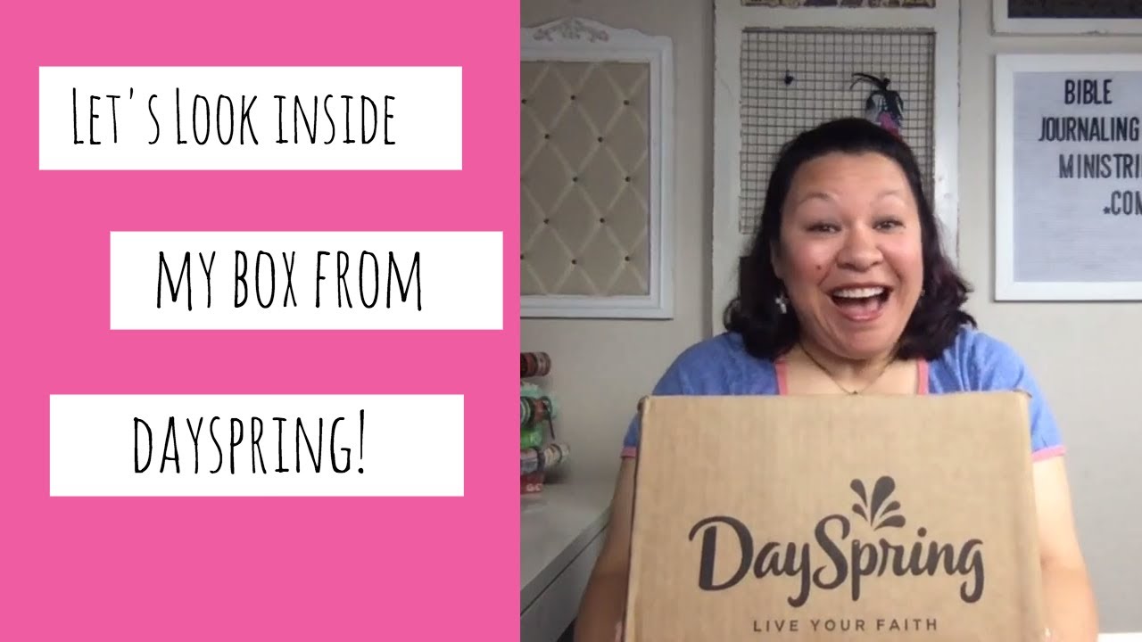 [Live] Sneak Peek at What's Inside my DaySpring Box - Replay - YouTube