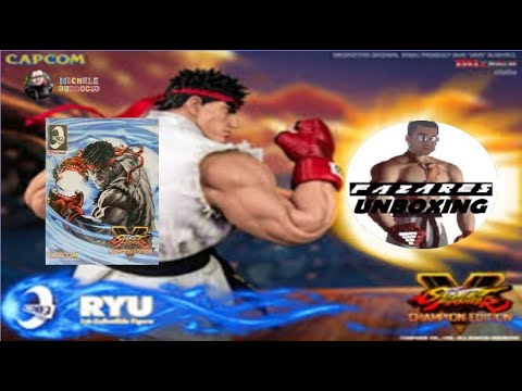 Fazares Unboxing - RYU STREET FIGHTER V: CHAMPION EDITION ICONIQ STUDIOS TBLEAGUE + MIE RYU ...