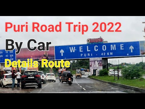 Puri Road Trip 2022 । Kolkata to Puri By Car । Day 1 ।520km । Full ...