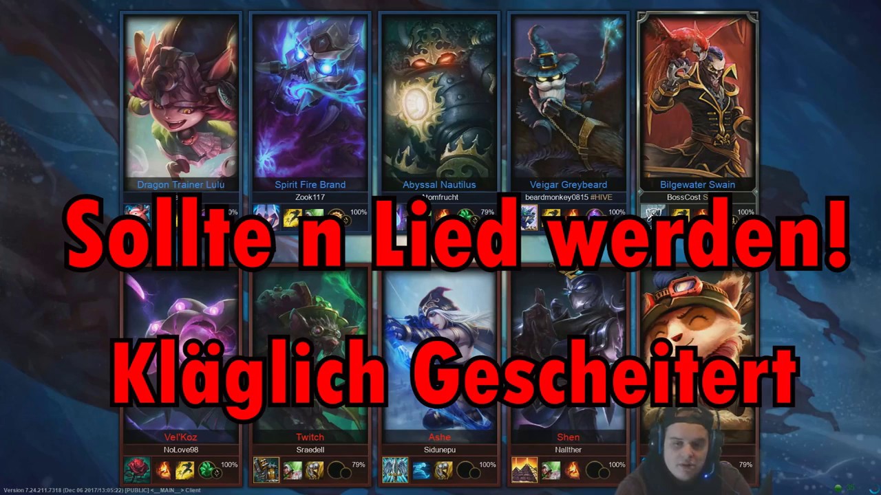 Eine Runde mit Alex , LOL - League of Legends Gameplay | Edited - YouTube