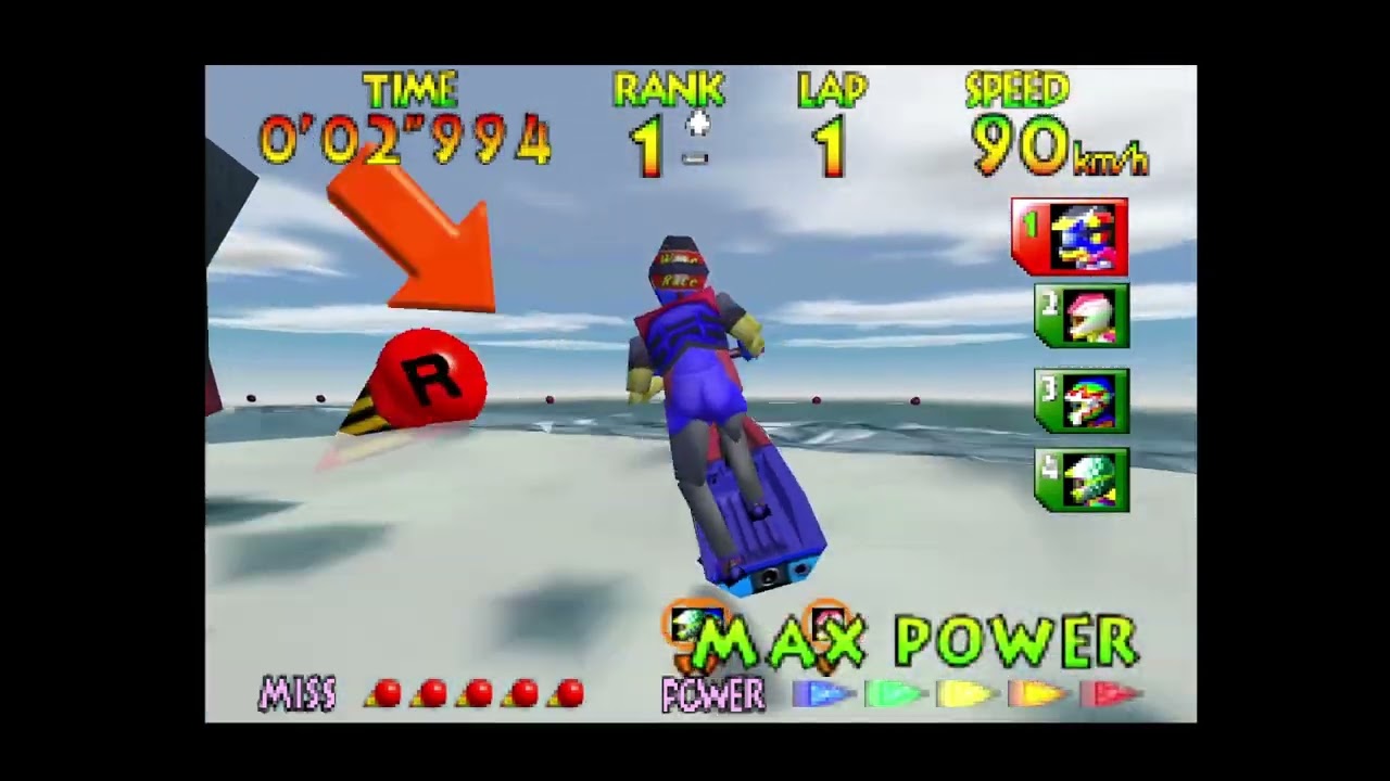 Wave Race 64 | Championship [Reverse] M.Jeter - YouTube