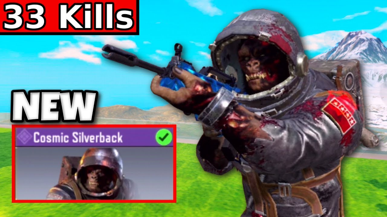 *NEW* COSMIC SILVERBACK SKIN! | CALL OF DUTY MOBILE | SOLO VS SQUADS ...