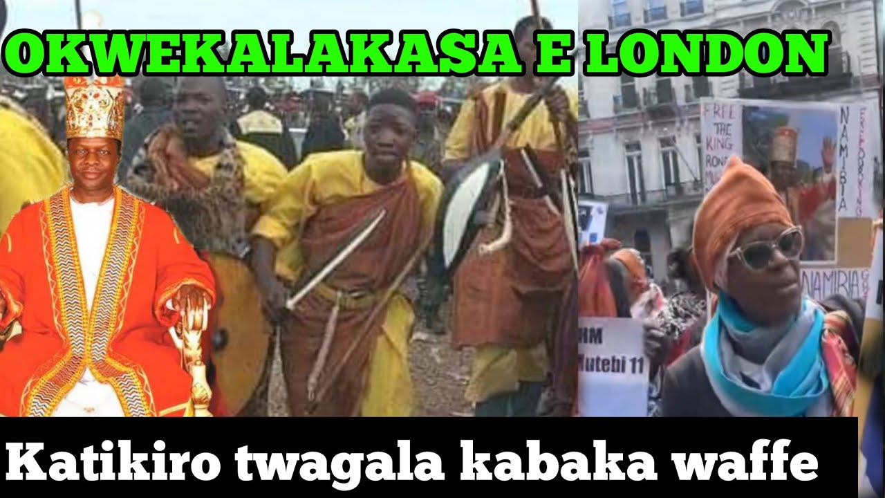 Okwekalakasa e London. Namibia twagala kabaka waffe. tukooye - YouTube