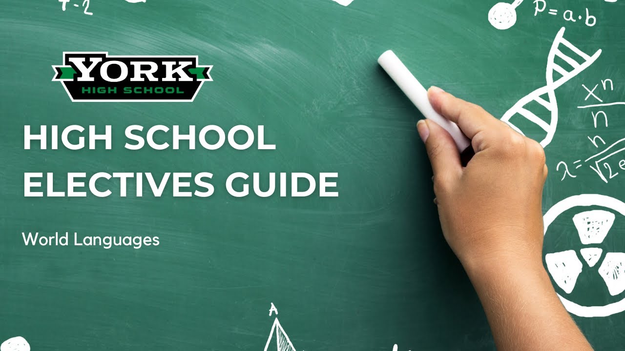 High School Elective Guide: World Languages - YouTube