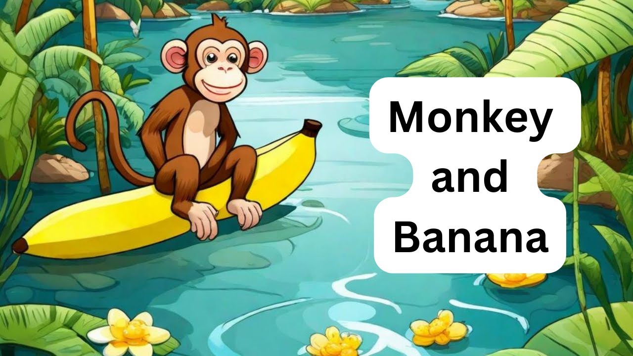 monkey and banana story | monkey story | banana and monkey cartoon ...