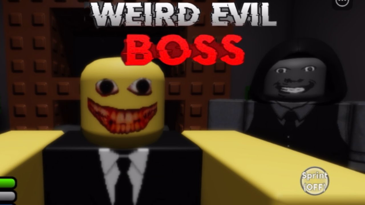 I Have To Work Overnight!!!Roblox Weird Evil Boss Gameplay - YouTube
