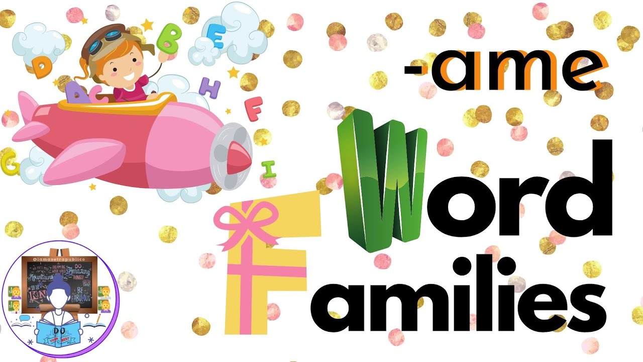 [-ame] Word Families - YouTube