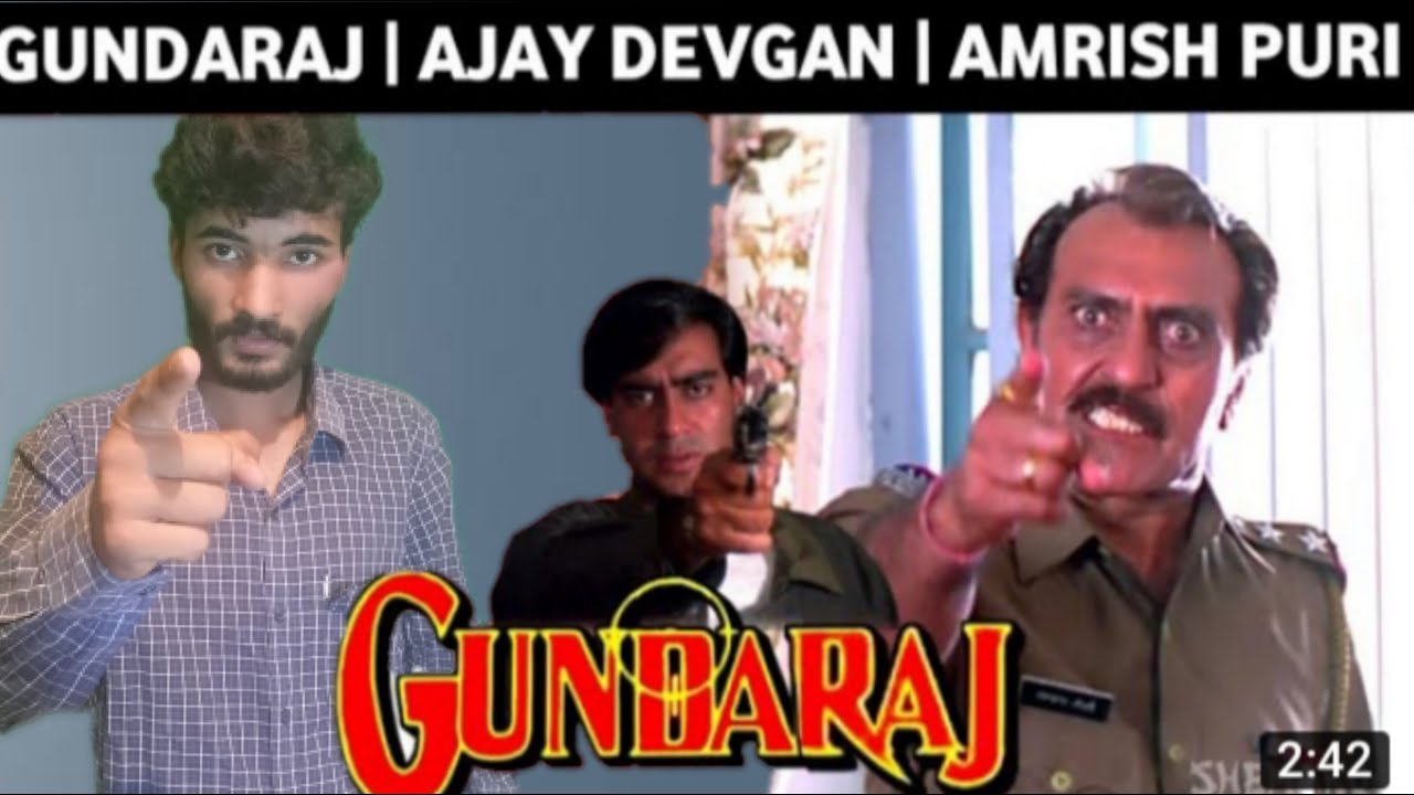 Gundaraj (1995) | Ajay Devgan | Amrish Puri | Gundaraj Movie Best ...