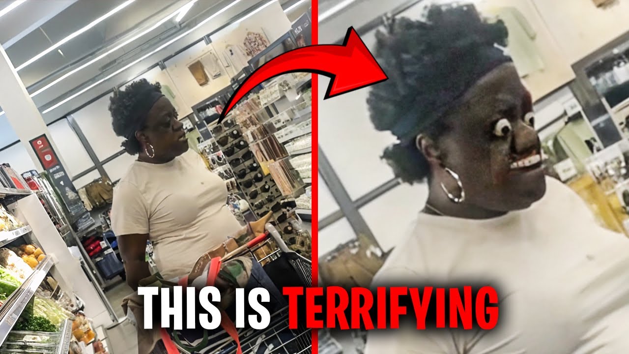 Scary People Filmed In Real Life - YouTube
