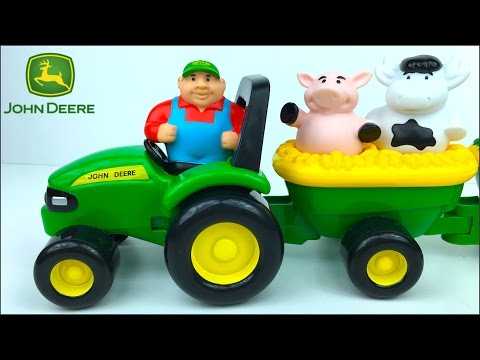 JOHN DEERE APRENDE EL SONIDO DE LOS ANIMALES PASEO DE HENO ANIMAL ...