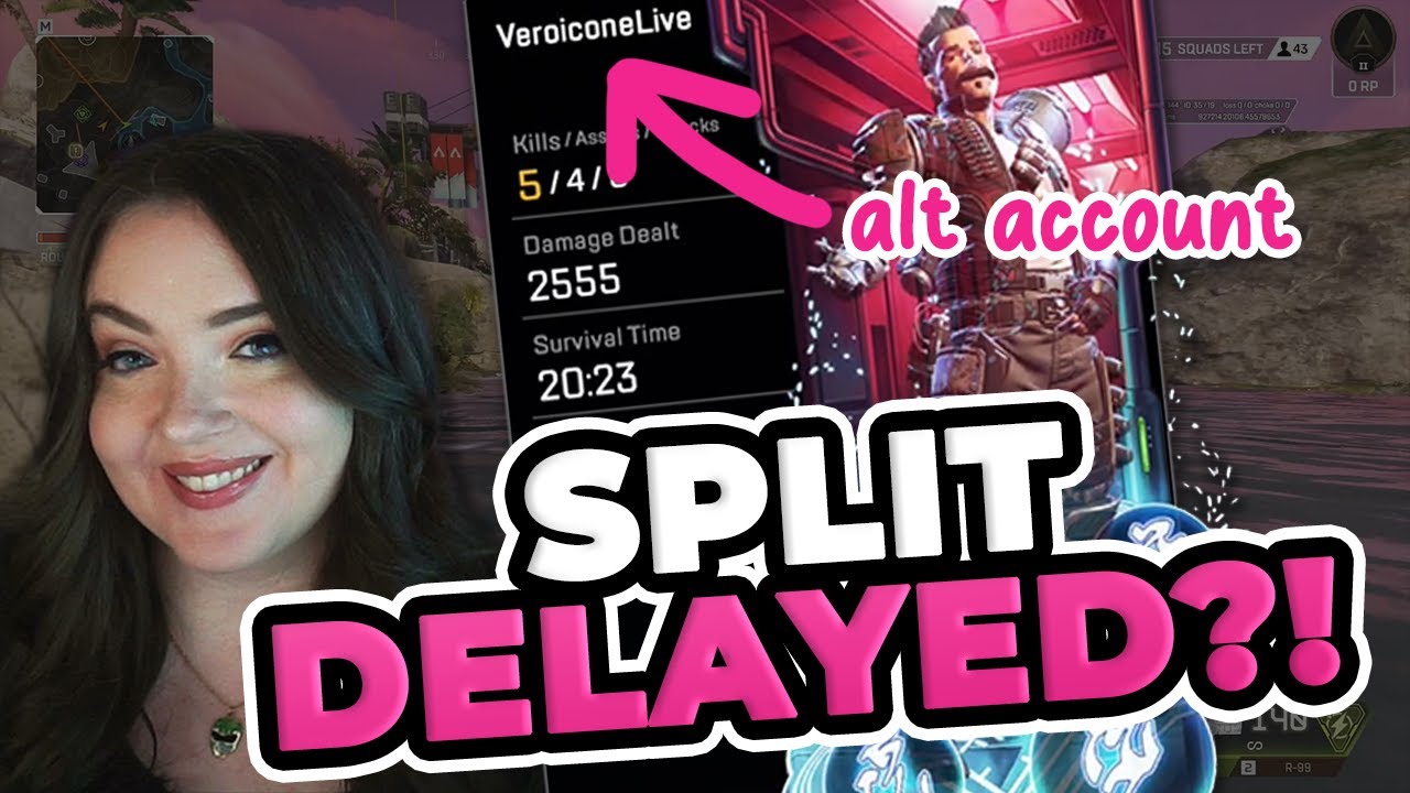 Season 20 Split Delayed, Played on Alt Account instead - YouTube