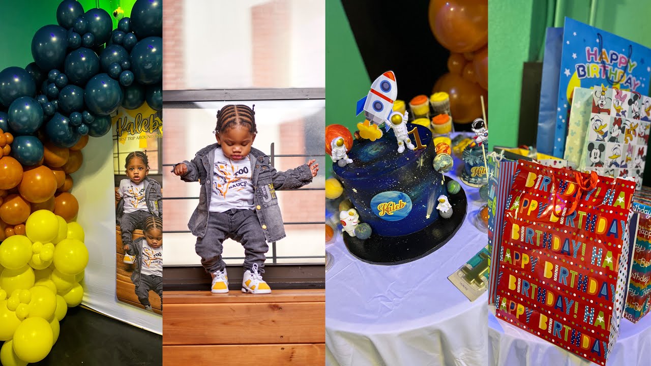 Baby Kaleb’s “ 1st Trip Around The Sun “ 💛 - YouTube