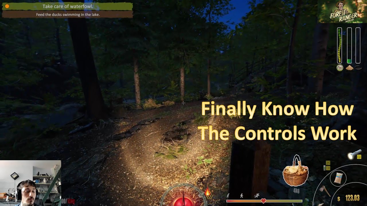 Forest Ranger Simulator Finally Know How The Controls Work - YouTube